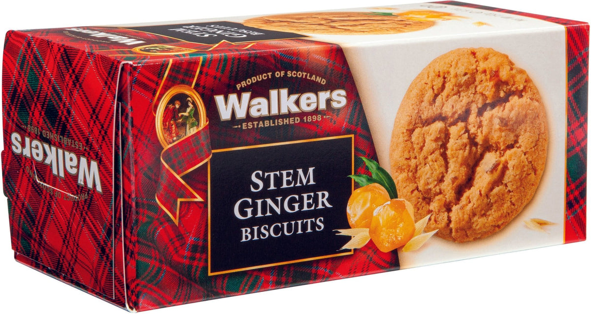 Walkers Stem Ginger Biscuits 150g – Country Ways