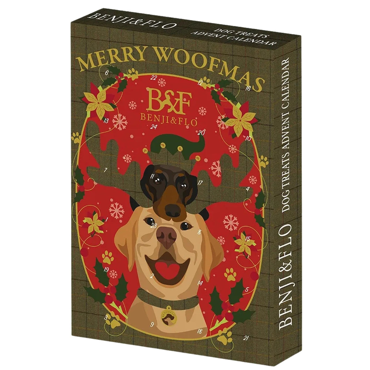 Benji & Flo Merry Woofmas Christmas Advent Calendar | Country Ways