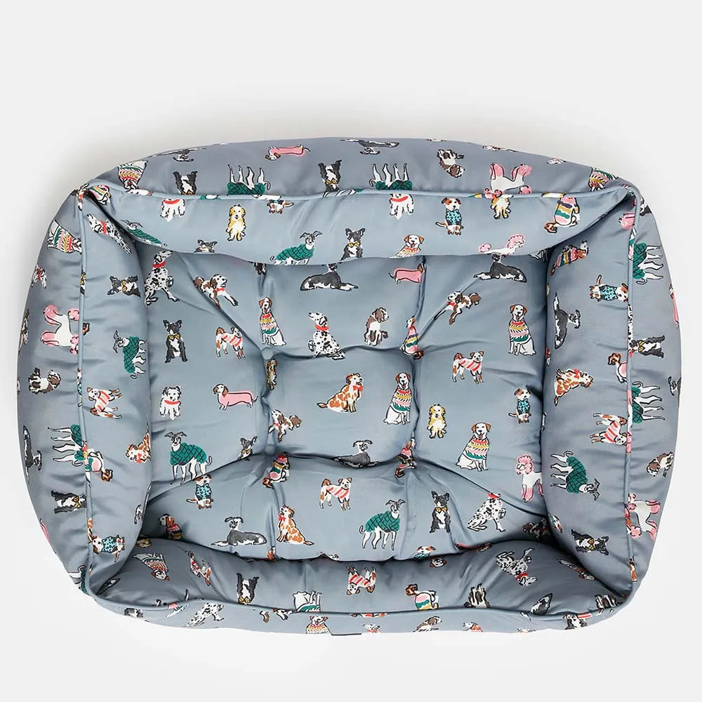 Joules Rainbow Dogs Box Bed | Country Ways