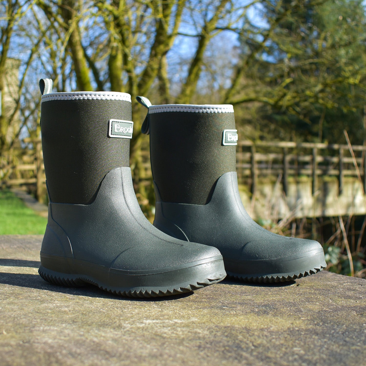 Brogini Kid's Bampton Piccino Neoprene Much Boot | Country Ways