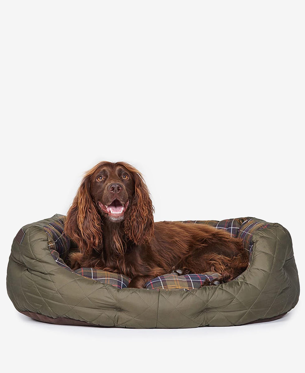 Barbour Quilted Dog Bed | Country Ways