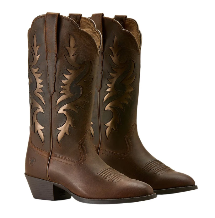 Ariat Women's Heritage R Toe Retro Western Boots | Country Ways