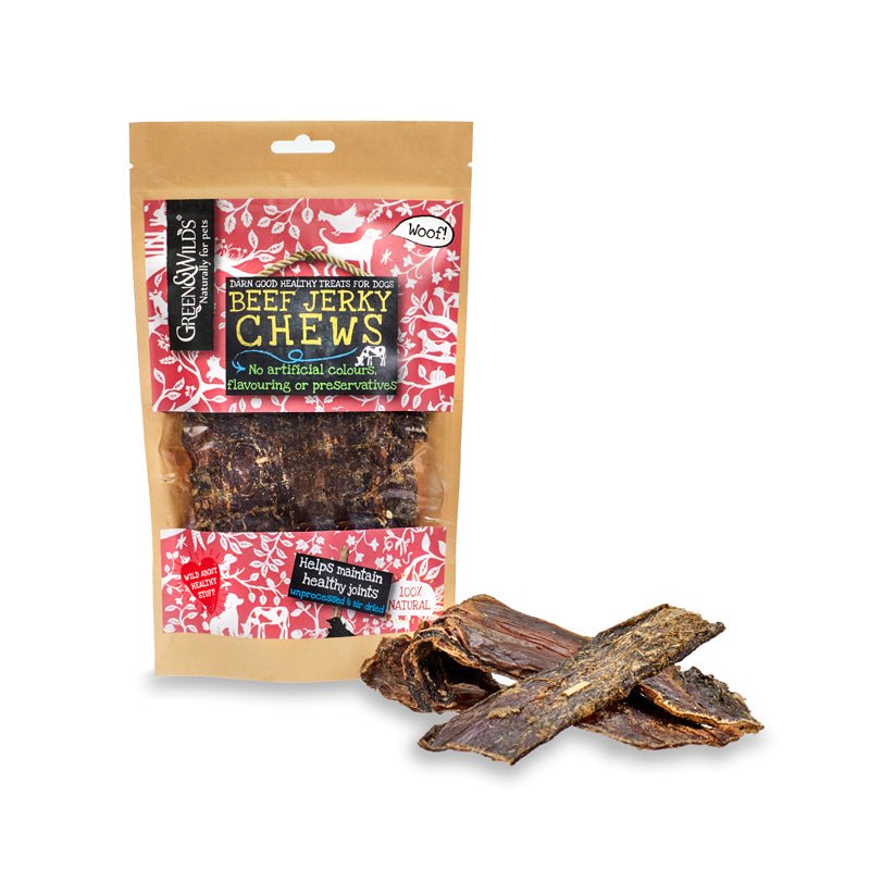 Green & Wild's Beef Jerky Chews | Country Ways