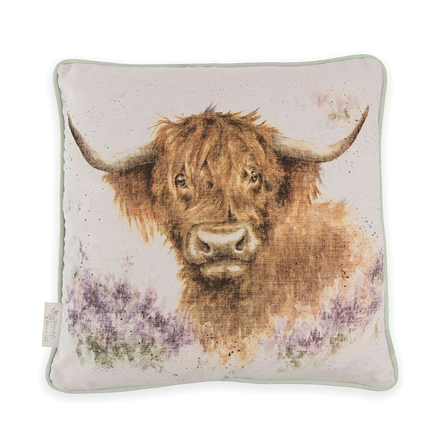 Wrendale Highland Cow Cushion – Country Ways